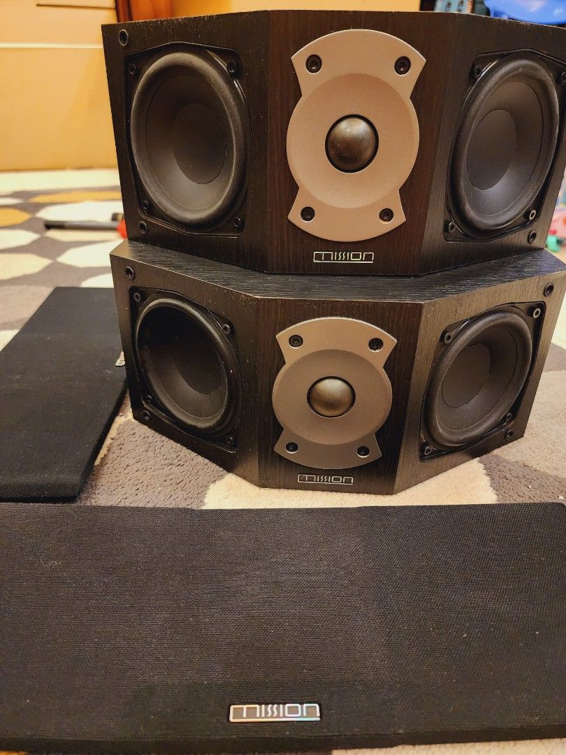 Mission MHT Surround Bipolar speakers, Audio, Soundbars, Speakers ...