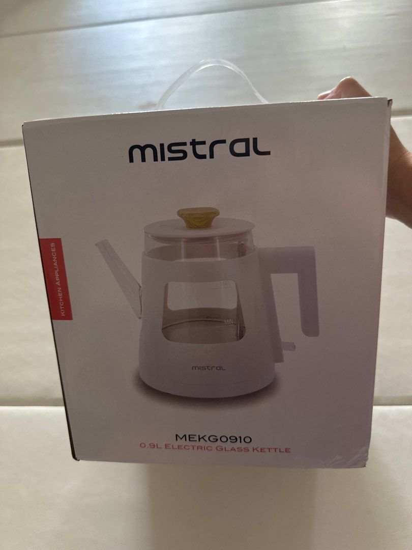 Mistral electric glass kettle, TV & Home Appliances, Kitchen Appliances ...