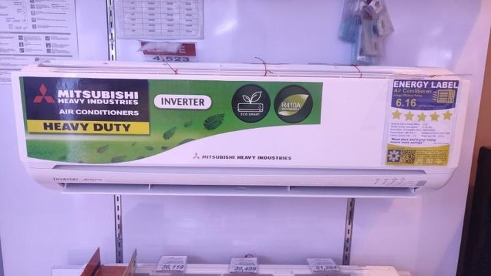MITSUBISHI SPLIT TYPE INVERTER AIRCON, TV & Home Appliances, Air ...