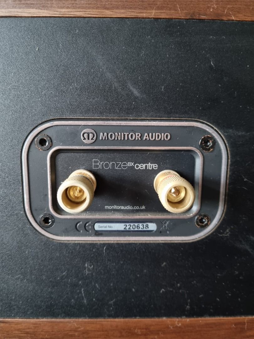 Monitor Audio Bronze/BX5 Floor Standing Speakers and Bronze/BX Centre ...