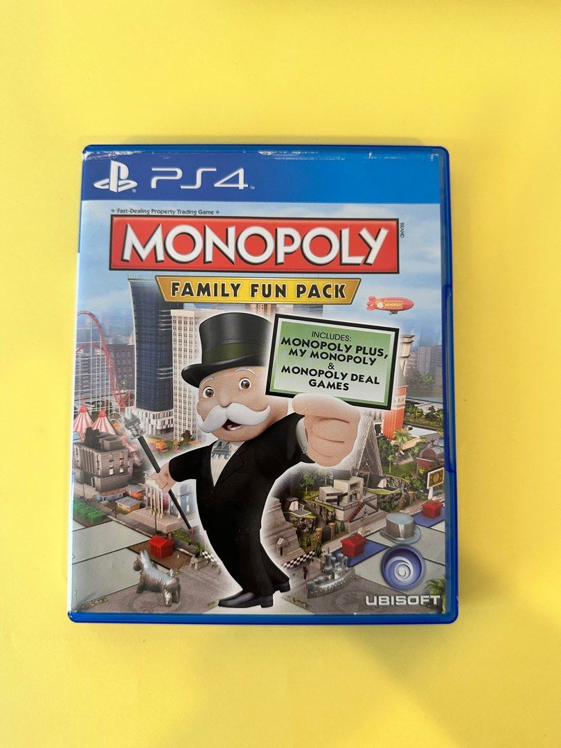 Monopoly Family Fun Pack PS4 game, Video Gaming, Video Games ...