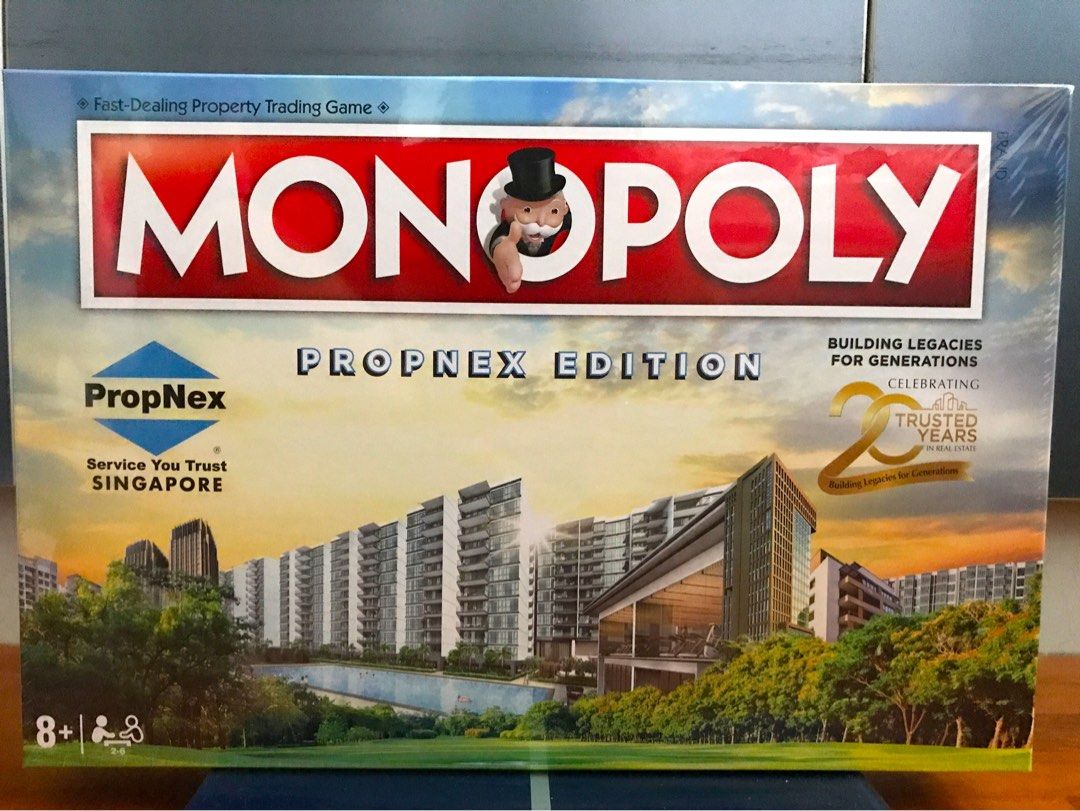 Monopoly Limited Edition Propnex (U.P. $59.90), Hobbies & Toys, Toys ...