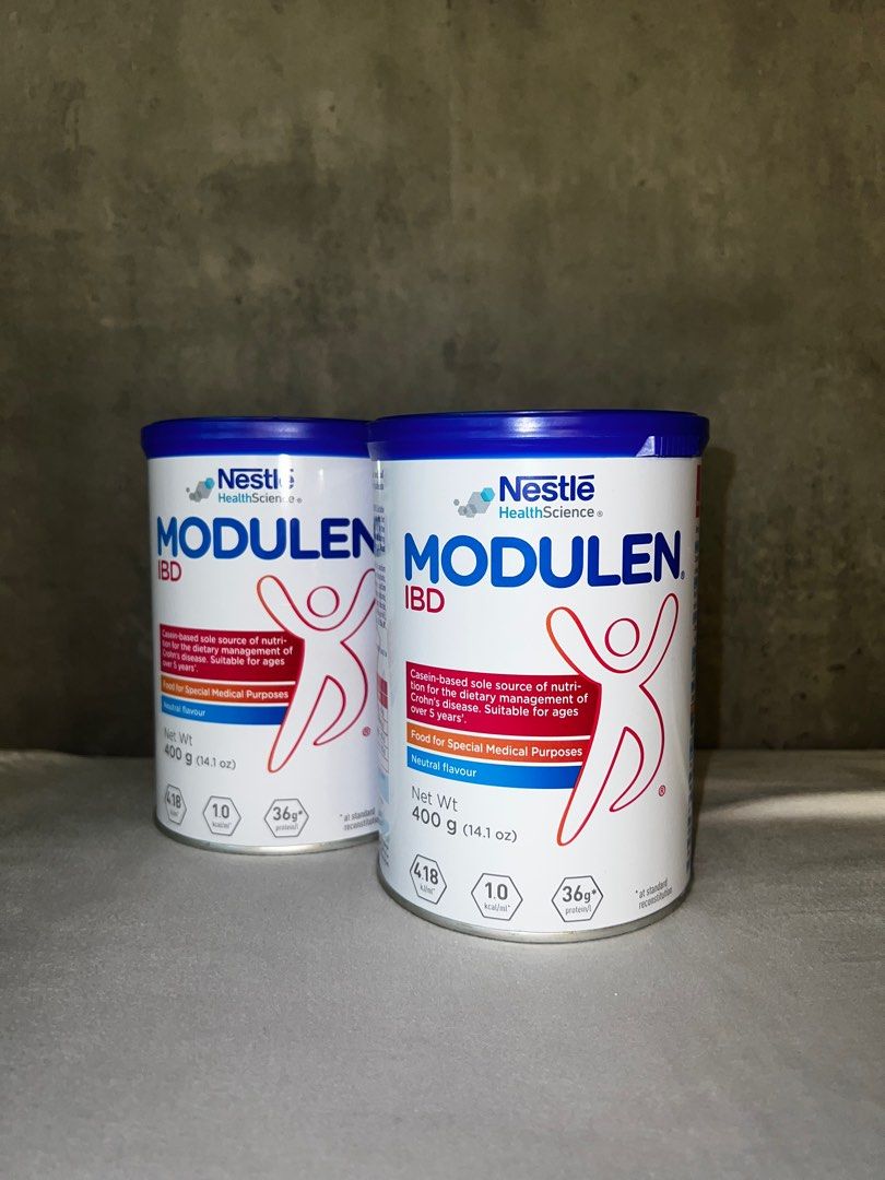 Nestle Modulen IBD Powder 400g Neutral Flavour Dietary Management Milk ...
