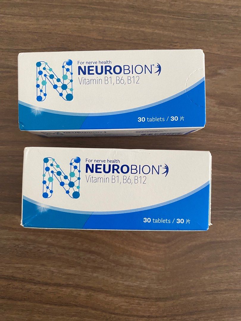 Neurobion 2 packs of 30 tablets, Health & Nutrition, Health Supplements ...
