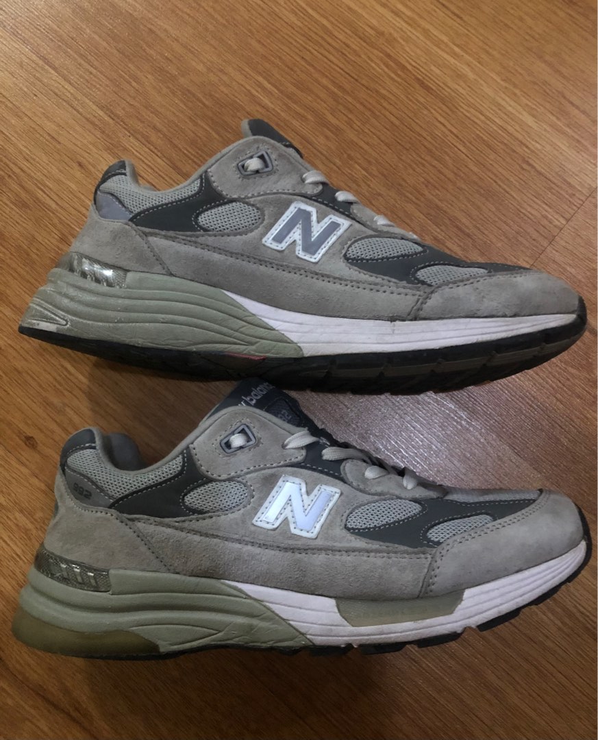 New Balance 992 Gray Authentic, Men's Fashion, Footwear, Sneakers on ...