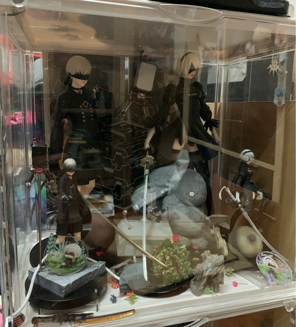 NieR: Automata set - 2B, 9S & Pod 153 (Square Enix), Hobbies & Toys ...