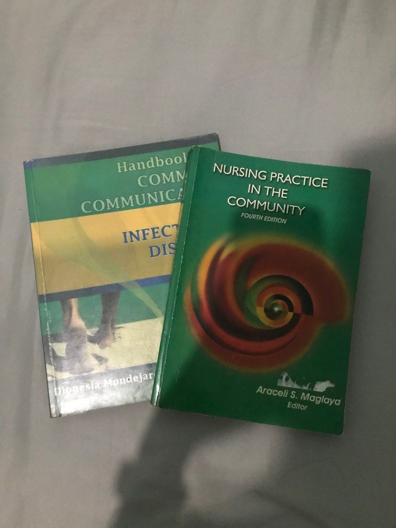 nursing books (maglaya & handbook of common communicable diseases ...