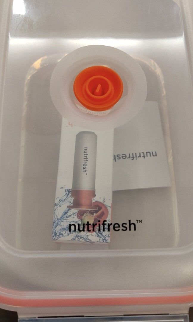NUTRIFRESH storage food containers 3.5L, TV & Home Appliances, Kitchen ...
