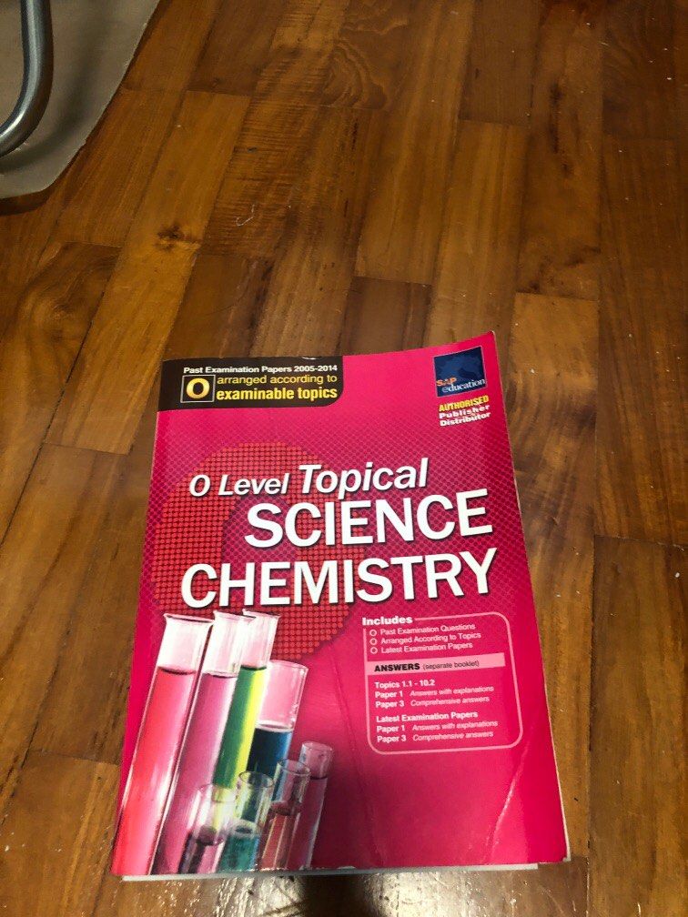 O Level Topical Science Chemistry 2005-2014, Hobbies & Toys, Books ...