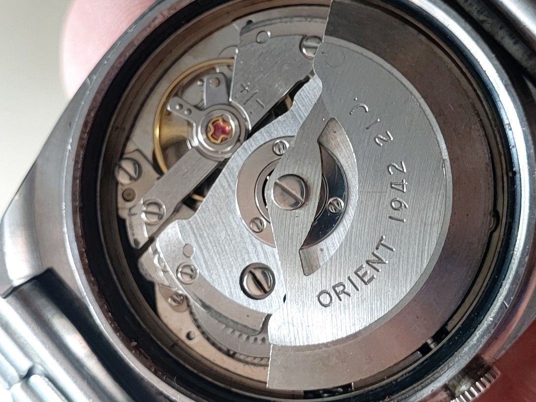 Orient automatic watch day date, Men's Fashion, Watches & Accessories ...