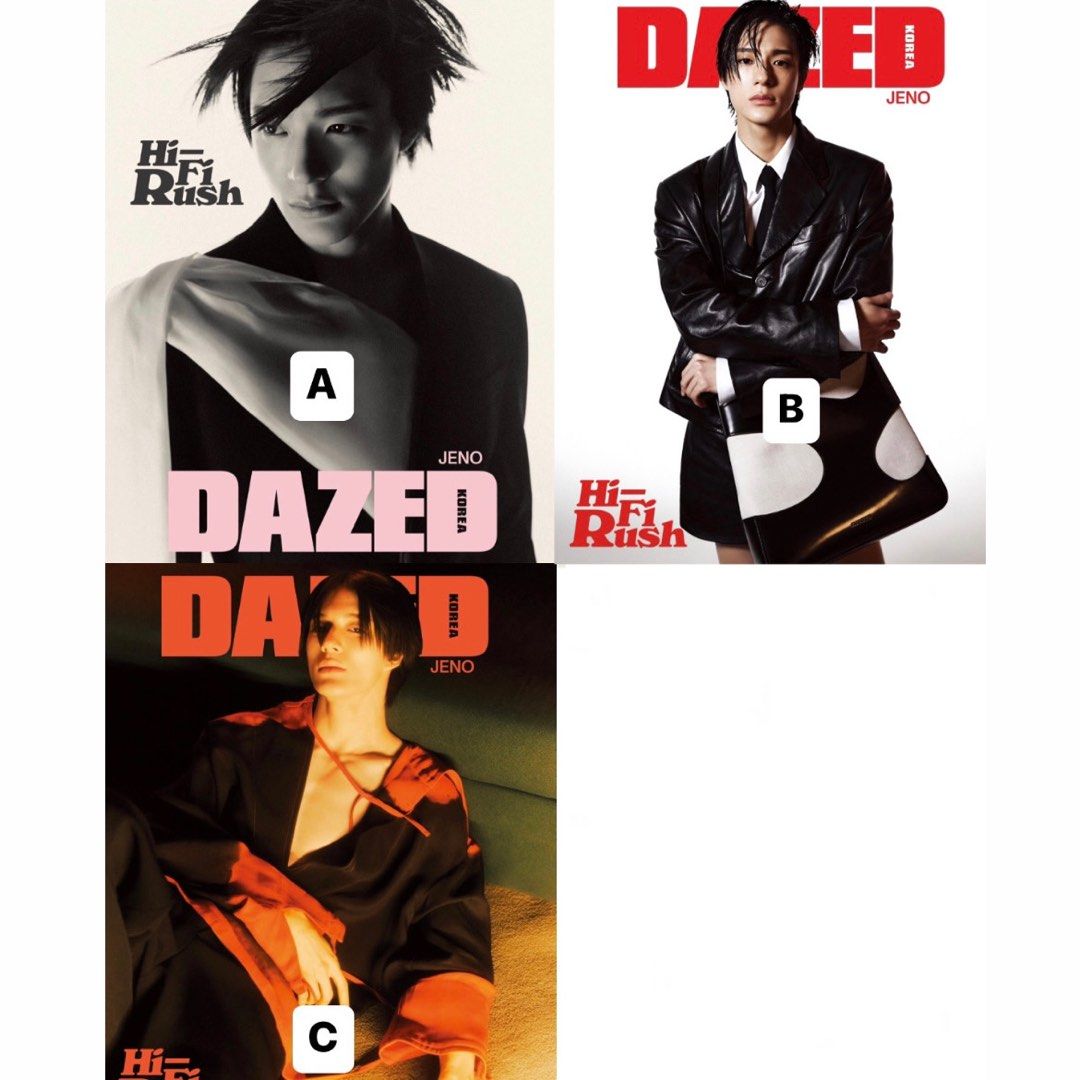 [otp] nct dream jeno dazed korea march special edition magazine cover ...
