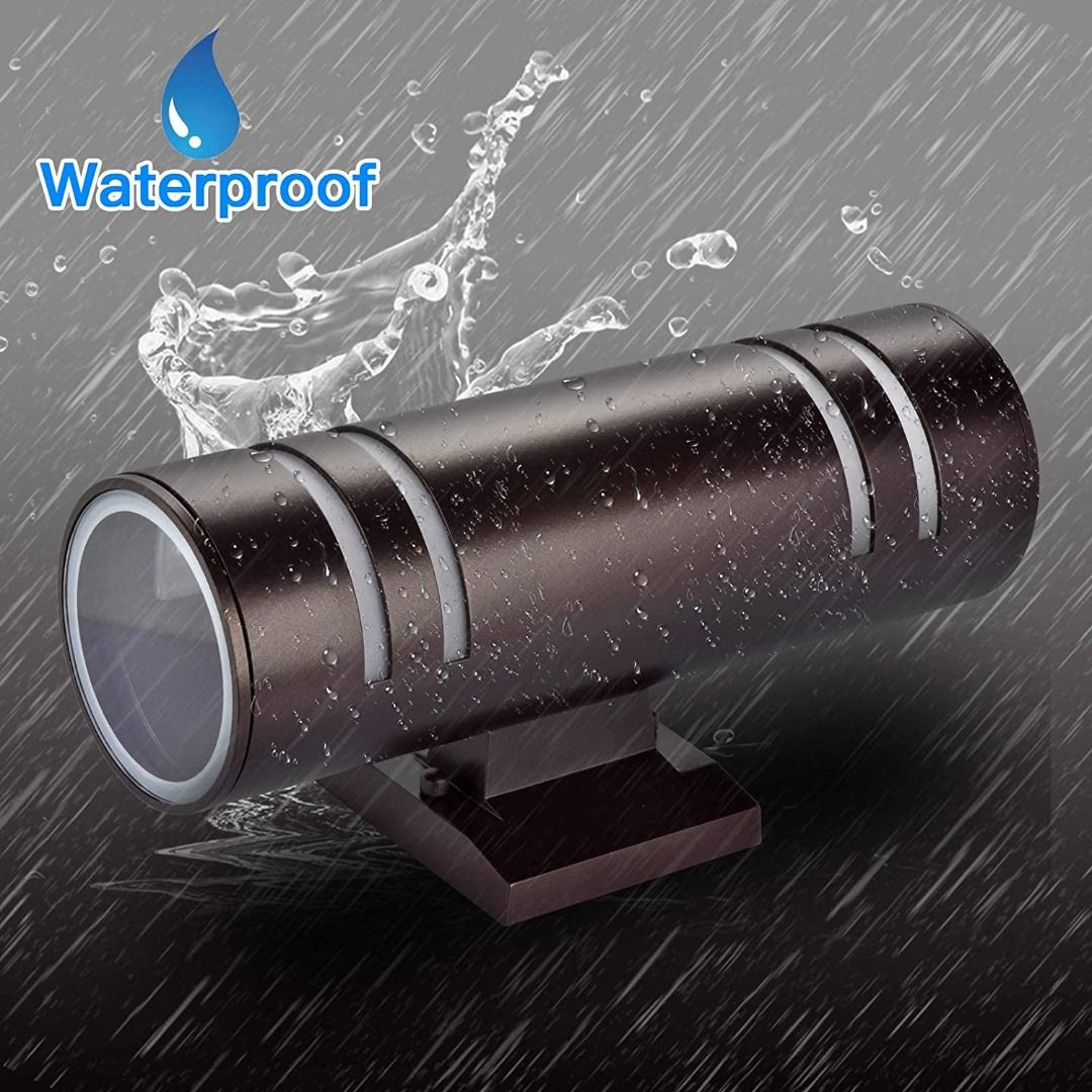 Outdoor Wall Light,Bling Exterior Lighting - ETL Listed,Aluminum ...