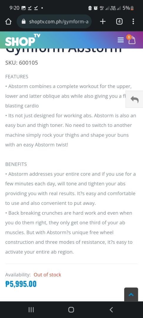 Pang exercise Gymform abstorm, Health & Nutrition, Health Monitors ...