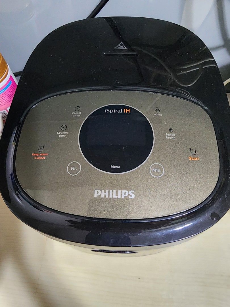 Philip IH spiral rice cooker, TV & Home Appliances, Other Home ...