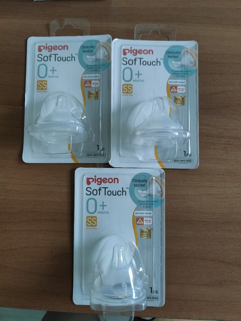 Pigeon Soft Touch Teats, Babies & Kids, Nursing & Feeding ...