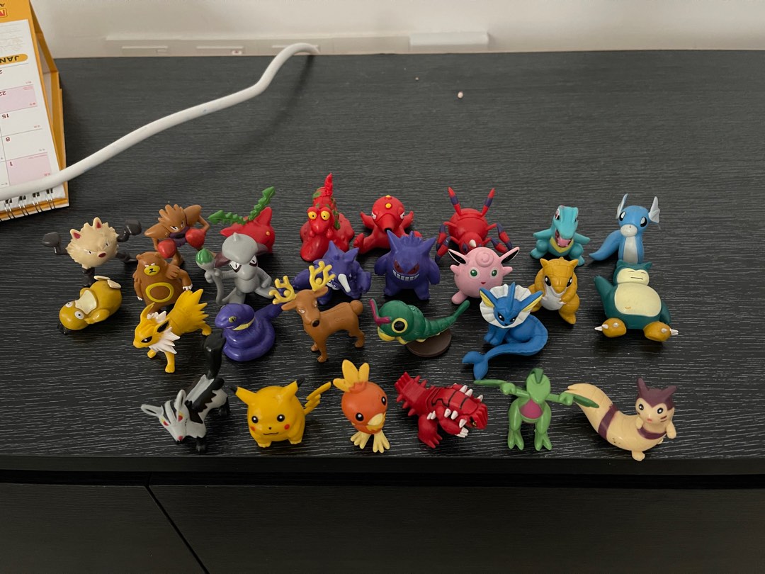 Pokemon figure Set, Hobbies & Toys, Toys & Games on Carousell