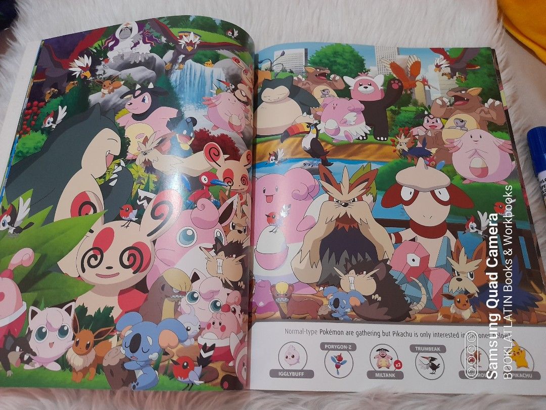 [POKEMON OFFICIAL PRODUCT] WHERE'S PIKACHU - A SEARCH AND FIND BOOK on ...