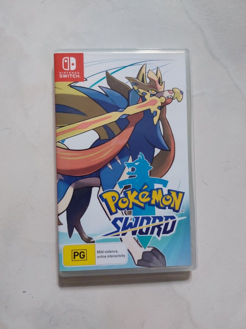 Pokemon Sword - Nintendo Switch Cartridge and Case, Video Gaming, Video ...
