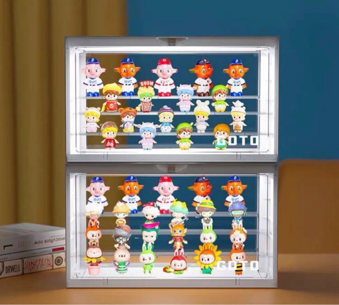 POPMART DISPLAY BOX WITH LED LIGHT, Hobbies & Toys, Toys & Games on ...