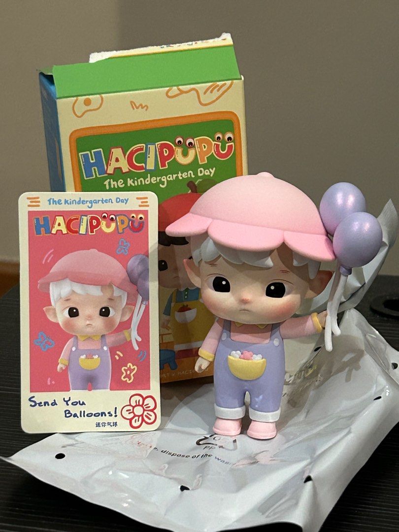 Popmart Hacipupu The Kindergarten Day, Hobbies & Toys, Toys & Games on ...
