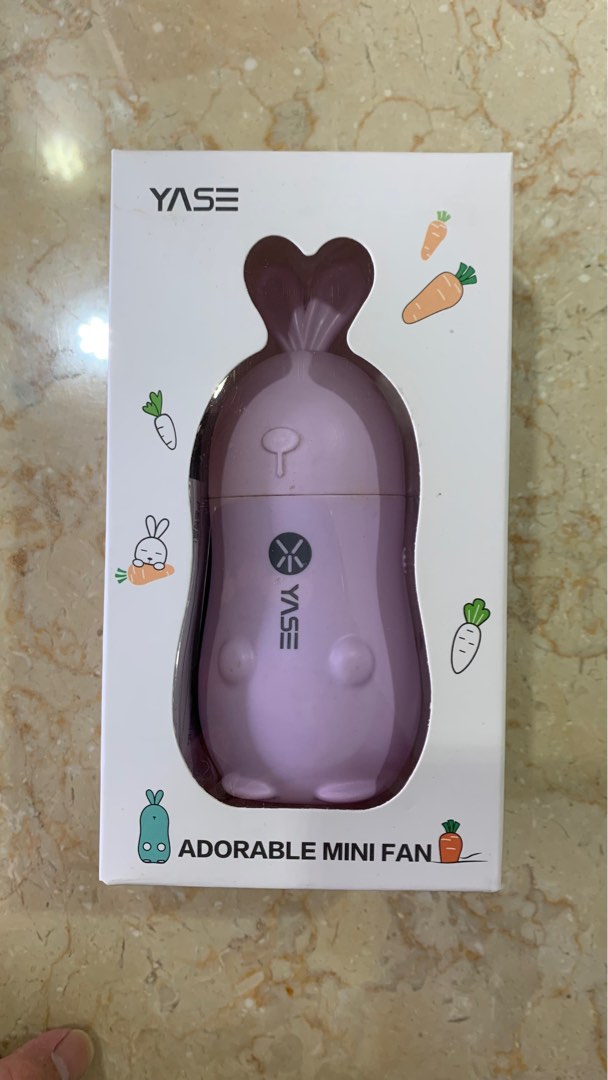 Portable cute mini fan, Computers & Tech, Office & Business Technology ...