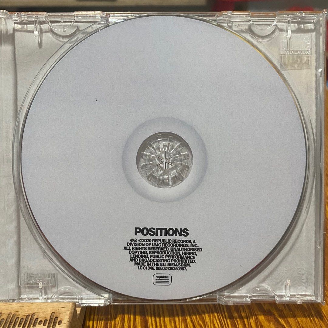 positions album ariana grande cd on Carousell