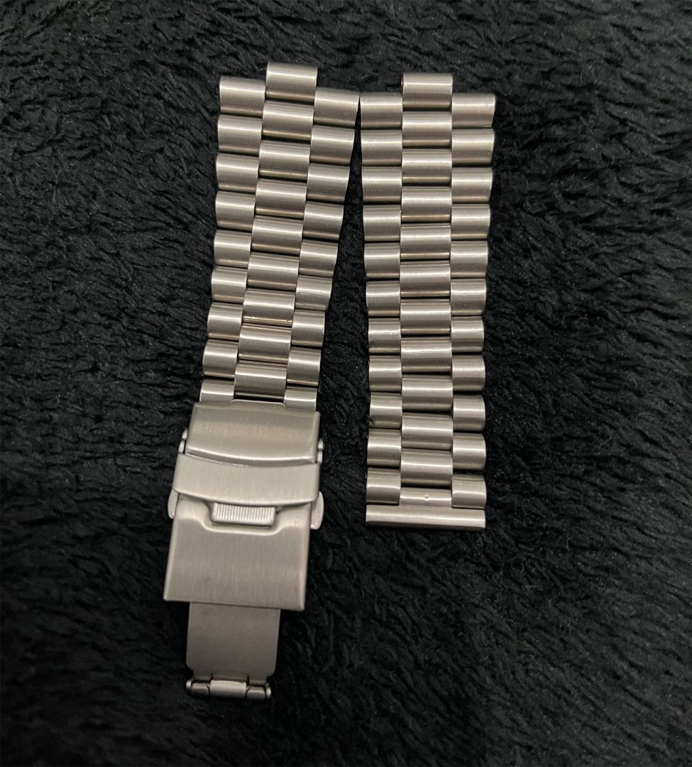 President bracelet for Casio, Seiko, Citizen | 21mm 22mm, Men's Fashion ...
