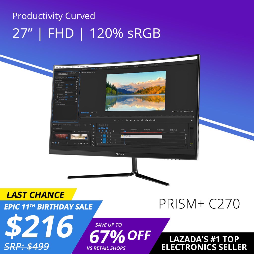 PRISM+ C270, Computers & Tech, Parts & Accessories, Monitor Screens on ...