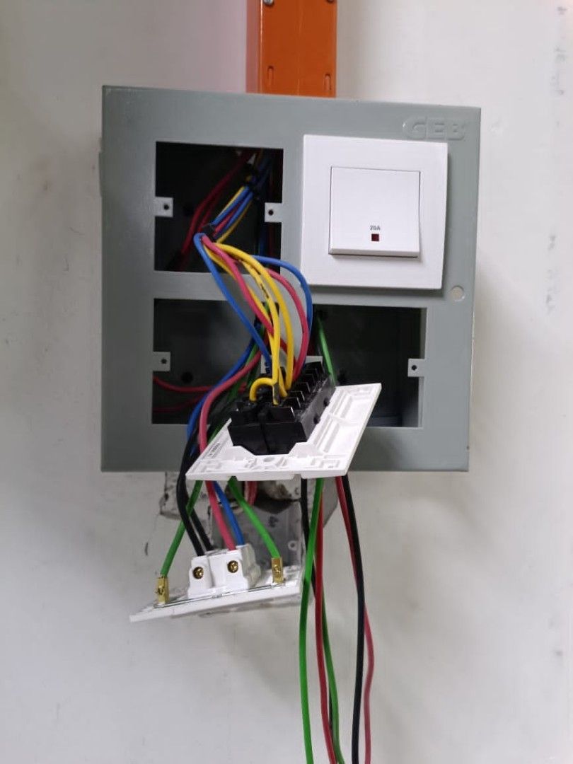 Professional Electrical Wiring work Hacking conceal, Services, Home ...