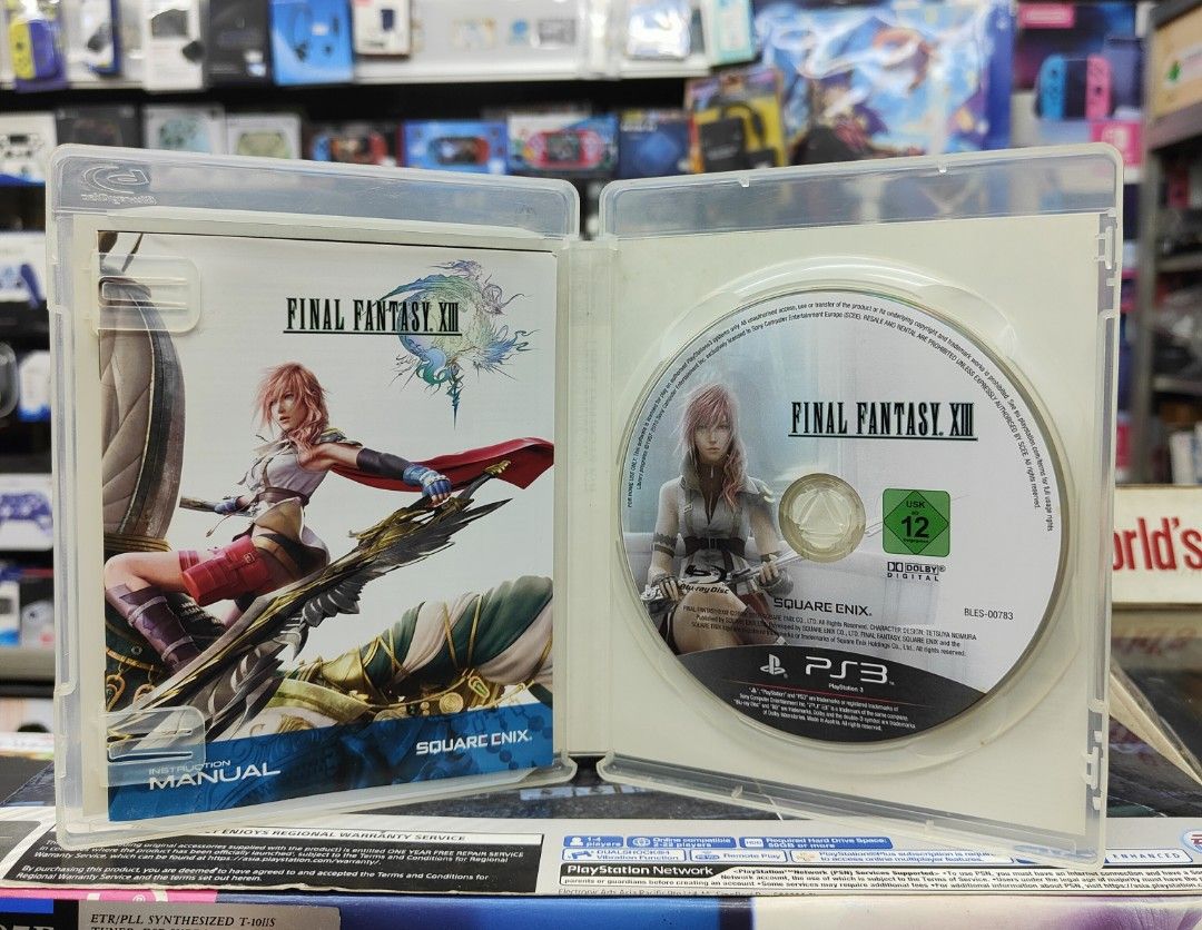 PS3 Final Fantasy XIII Limited Collector's Edition, Video Gaming, Video ...