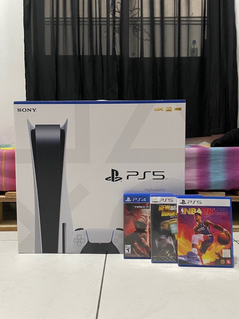 PS5 Disc Edition | AS NEW | Sony Warranty | With Games | Freebies ...
