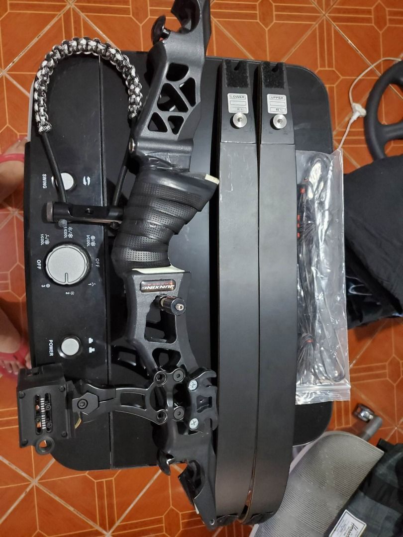 Recurve bow Junxing F166 Set with herchel bag, Sports Equipment, Other ...
