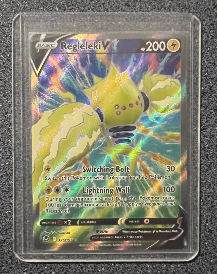 Regieleki V Full Art - Silver Tempest, Hobbies & Toys, Toys & Games on ...