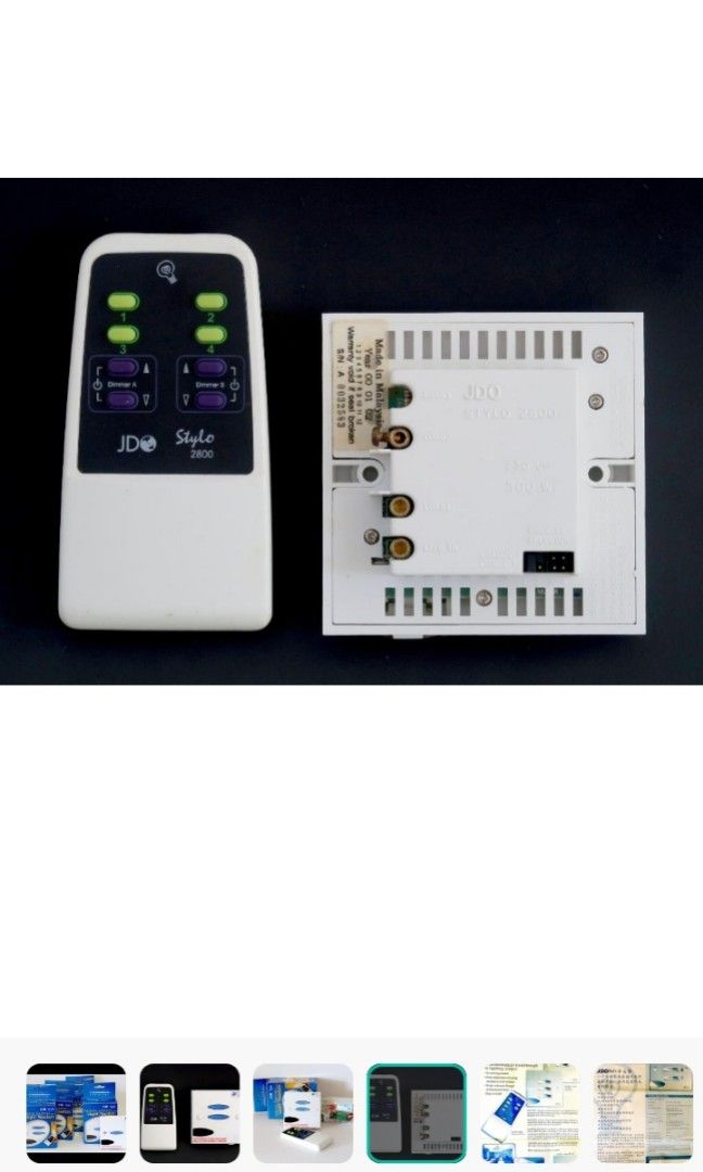 Remote control lighting switcher dimmer Clipsal and JDO, Audio, Other ...