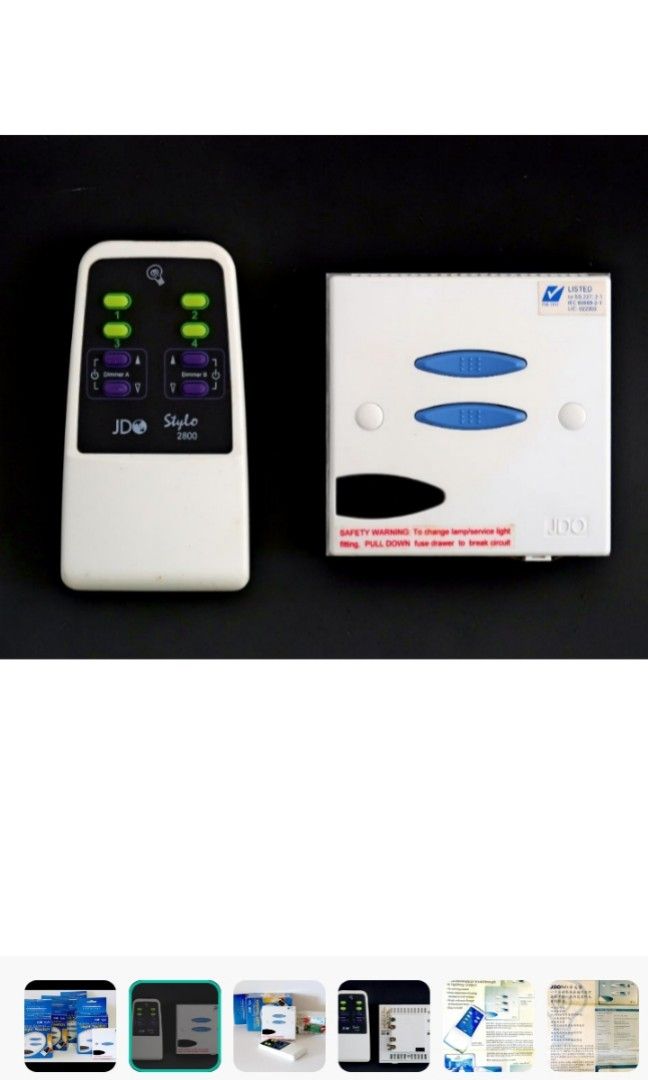 Remote control lighting switcher dimmer Clipsal and JDO, Audio, Other ...