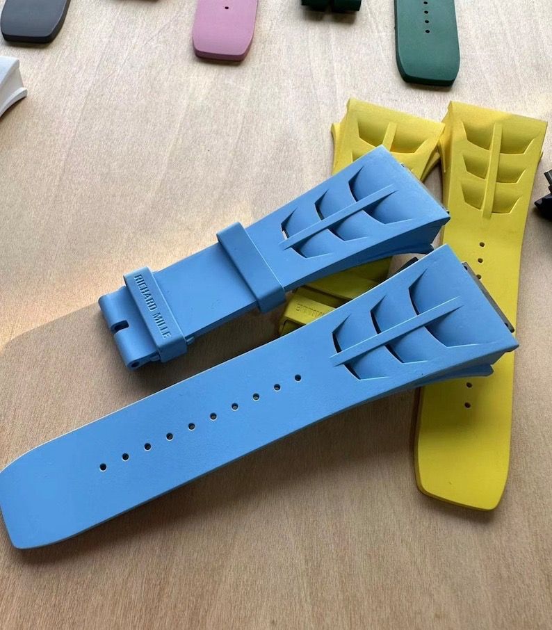 Richard Mille 11 Rubber Strap RM11, Luxury, Watches on Carousell