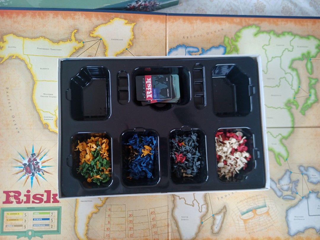 Risk Board game, Hobbies & Toys, Toys & Games on Carousell