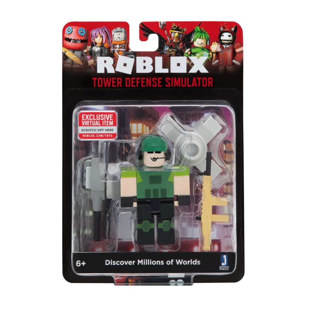 Roblox Action Collection Tower Defense Simulator Figure Pack With 2 Mystery Box Hobbies