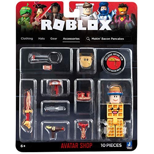 Roblox Avatar Shop Series Collection - Makin' Bacon Pancakes Figure ...