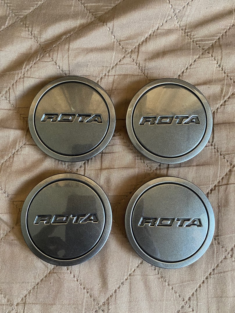 Rota Flat Center Cap Original, Car Parts & Accessories, Body Parts and ...