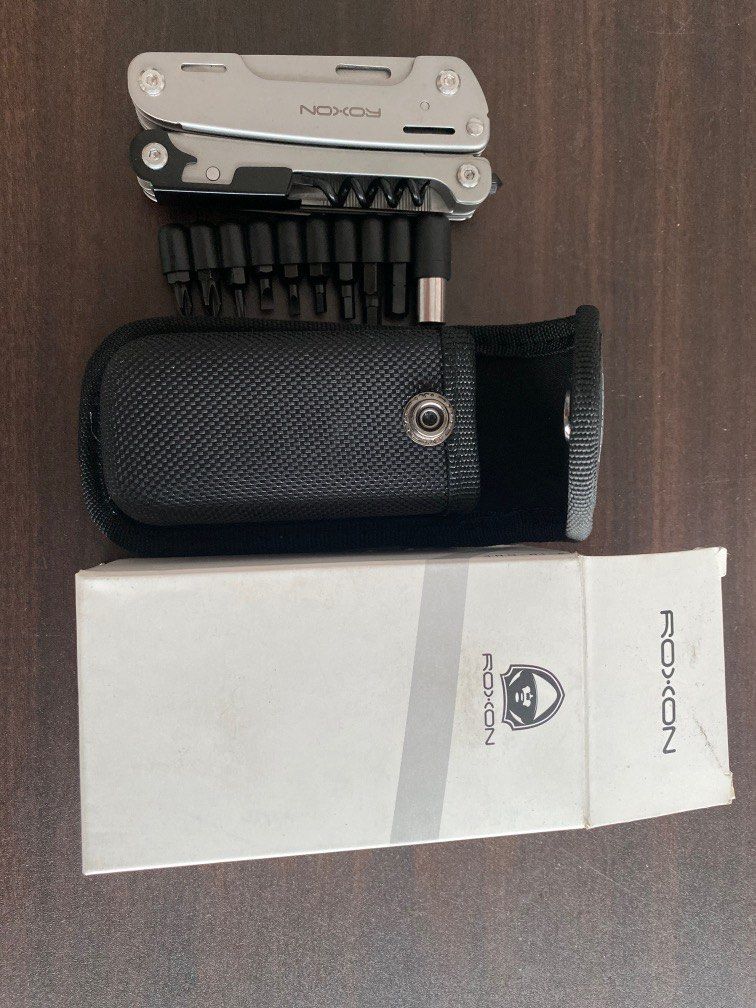 ROXON S801S 19-in-1 Multitool Pliers-Pocket knife, scissors, wire ...