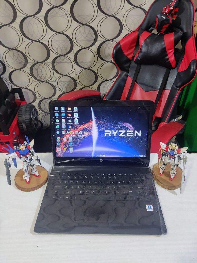 [RYZEN] Laptop Superslim HP 14-cm005au AMD RYZEN RAM 8GB/SSD+HDD VGA ...