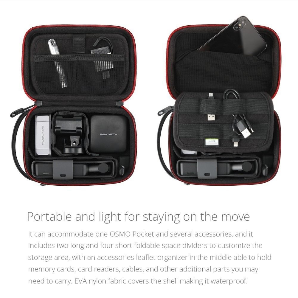 (Sales $26) Pgytech (Small) Carry Case for OSMO Pocket Go Pro Osmo ...
