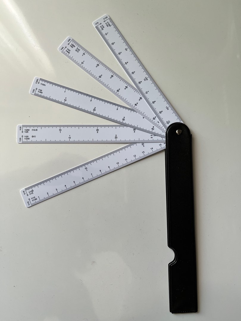 Scale ruler, Hobbies & Toys, Stationery & Craft, Stationery & School ...