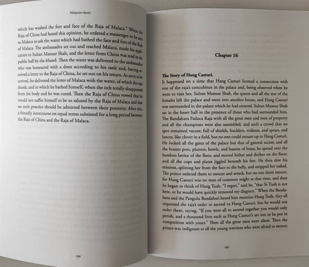 Sejarah Melayu. The Malay Annals, Hobbies & Toys, Books & Magazines ...