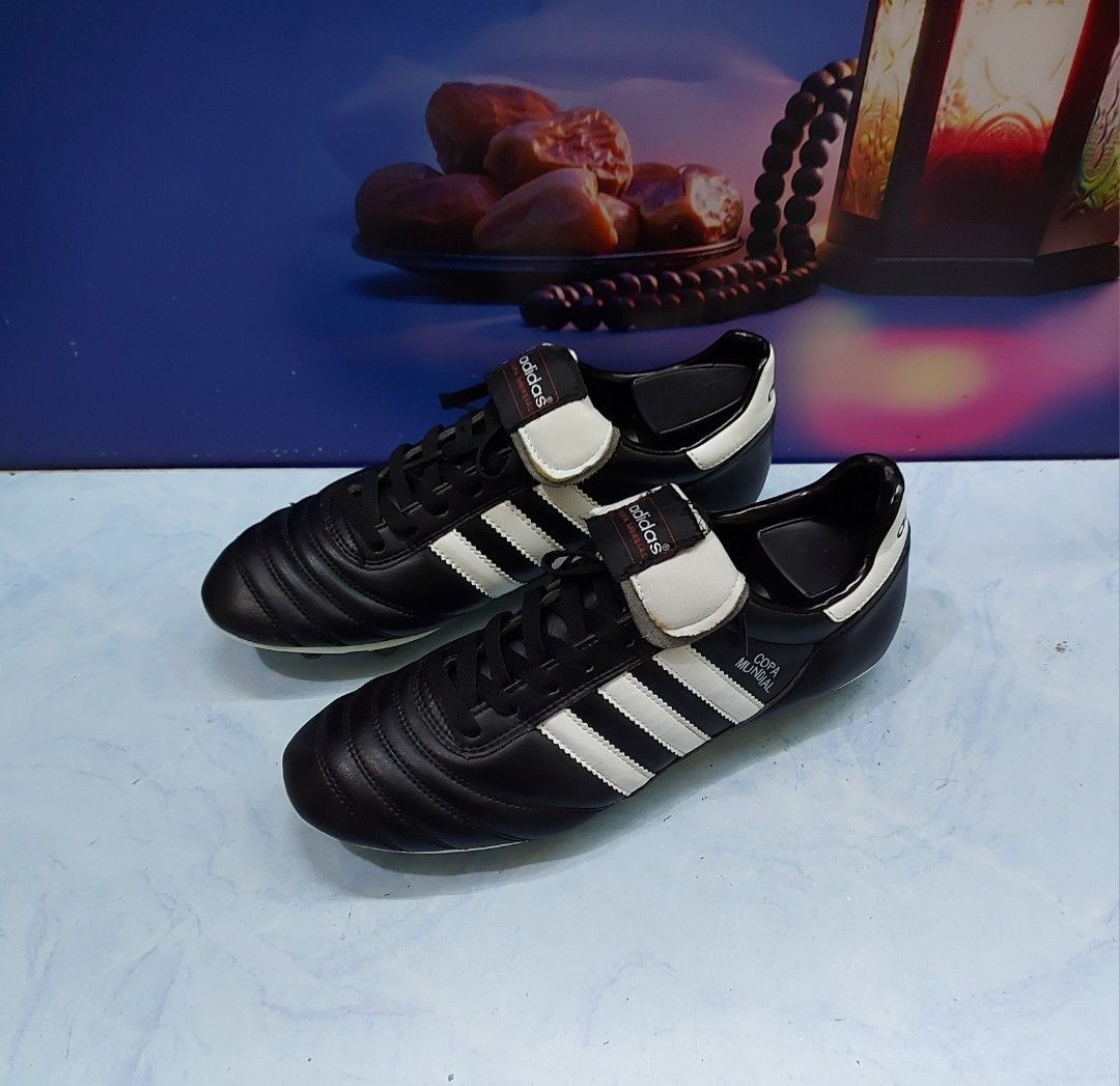 Sepatu Bola Adidas Copa Mudial G64449 Black White Ukuran 42,5, Fesyen ...