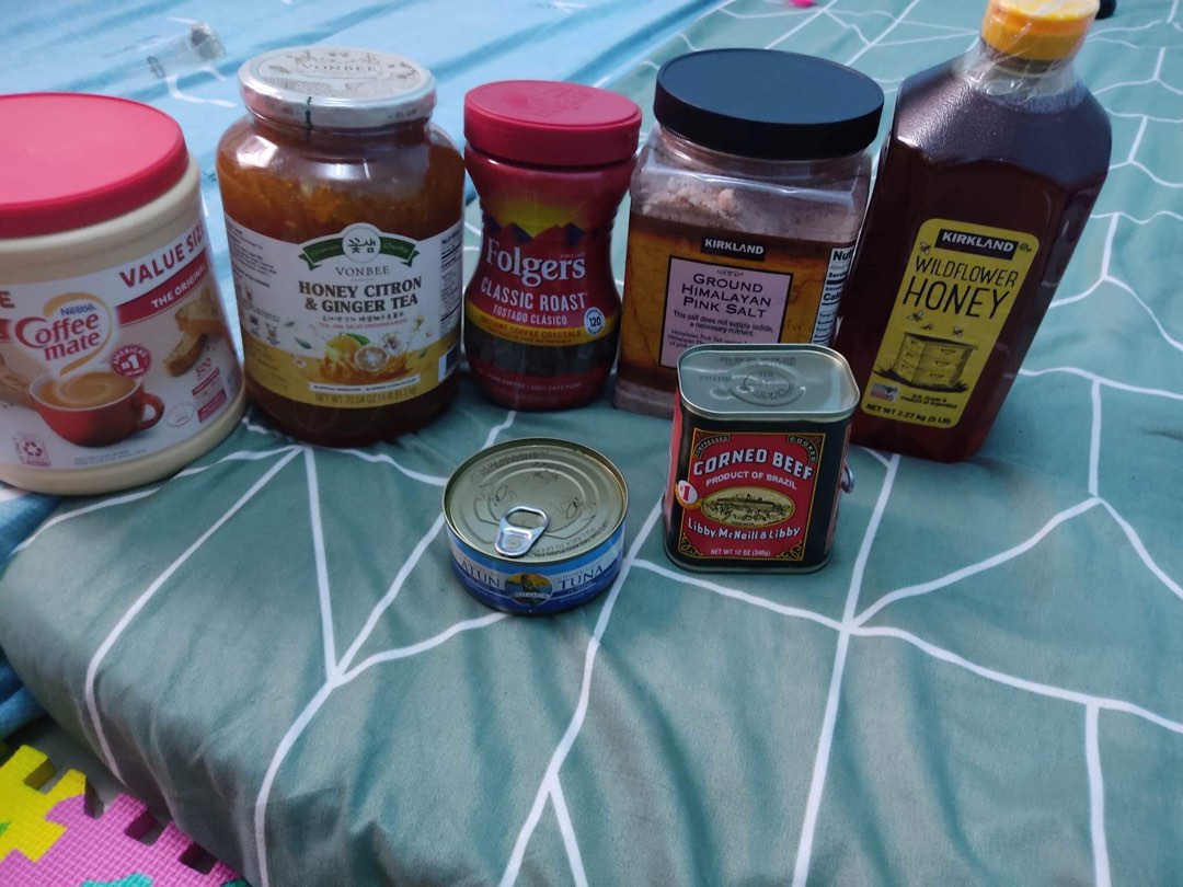 Set of Groceries with Freebies on Carousell