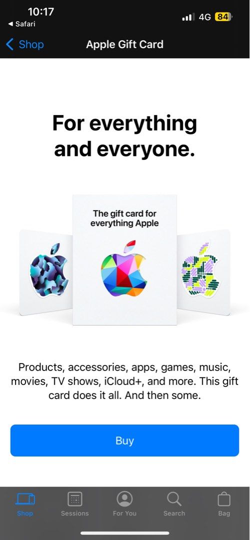 SGD45 Apple Store gift card, Video Gaming, Gaming Accessories, Game ...