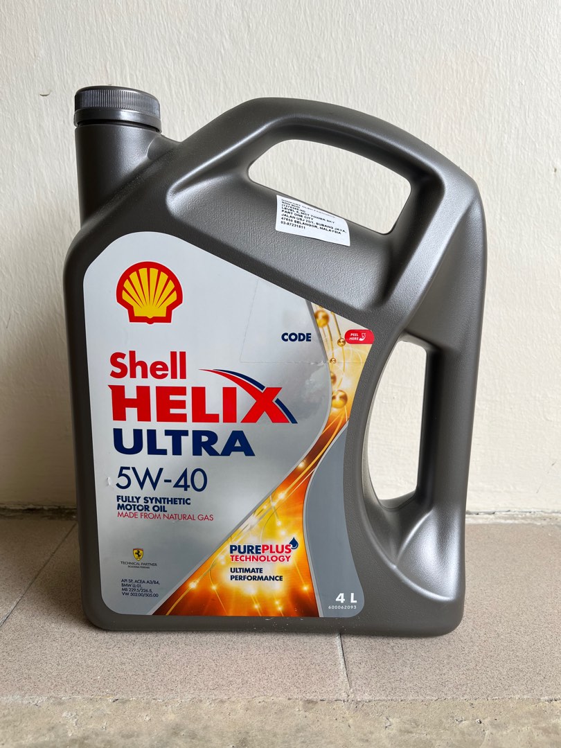 SHELL Helix 5W-40 Engine Oil, Car Accessories, Car Workshops & Services ...