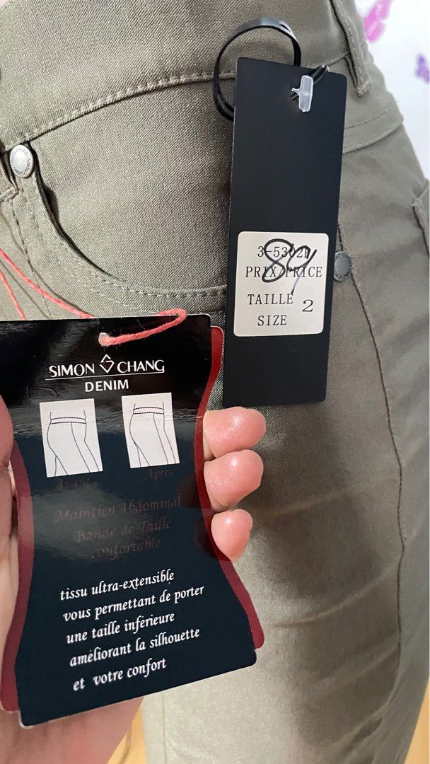 simon chang denim, Women's Fashion, Bottoms, Jeans on Carousell